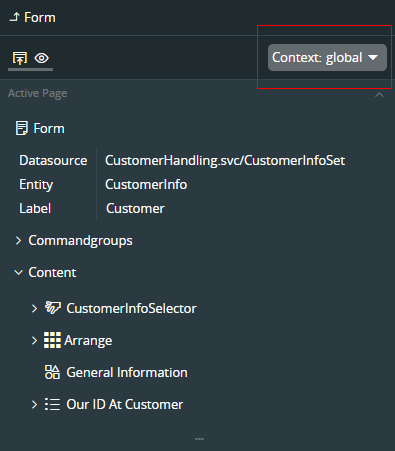 Configuration Context